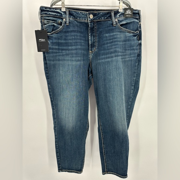 Silver Jeans | Pants & Jumpsuits | Silver Jeans Nwt Womens 22w Suki ...